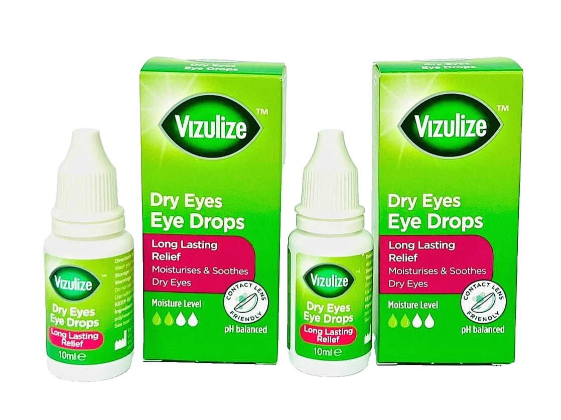 Vizulize Dry Eyes Eye Drops 10ml – UltraFocus